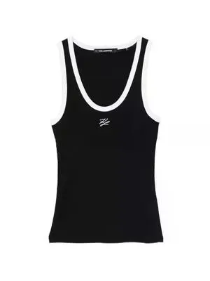 Karl Lagerfeld Trimmed Camis Tanks For Women