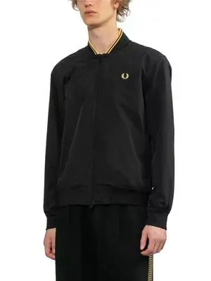 Fred Perry Logo-embroidered Bomber Jacket