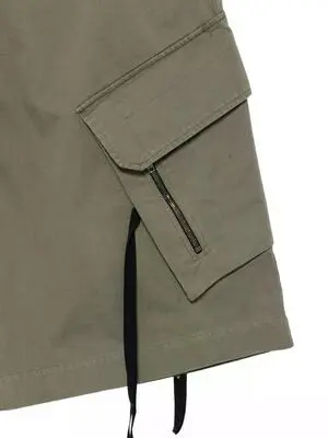 Isabel Benenato Belted Cargo Shorts