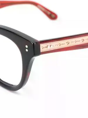 Oliver Spencer Netta Square-frame Eyeglasses