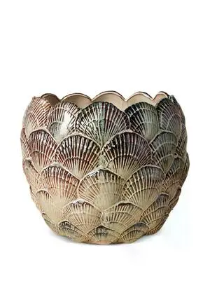 CU I SEEYOU Shell-design Vase - Neutrals