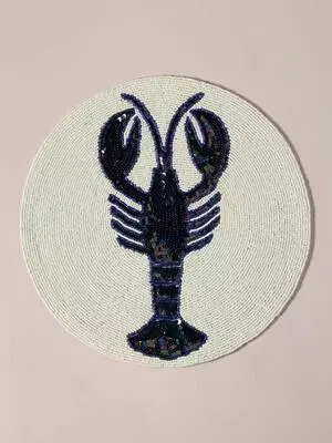CU I SEEYOU Lobster-design Plate Mat