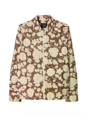 Paul Smith Floral Print Zip Jacket