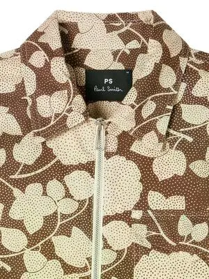 Paul Smith Floral Print Zip Jacket