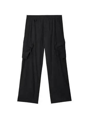 Izzue Black Wash Bottoms For Men