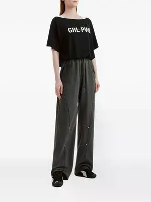 Izzue Drawstring-fastening Palazzo Pants