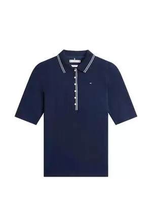 Tommy Hilfiger Button-placket Polo Top