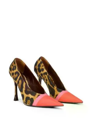 Roberto Cavalli Animal-print Pointed-toe Pumps