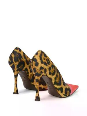 Roberto Cavalli Animal-print Pointed-toe Pumps