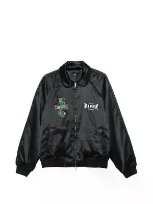 REPRESENT Viper-embroidered Zip-up Jacket