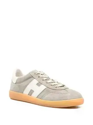 Hogan H-appliqué Sneakers - Grey