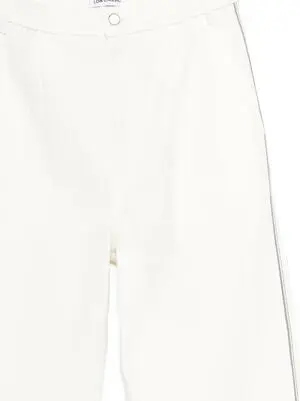 LOW CLASSIC Drawstring Stripe-detail Trousers