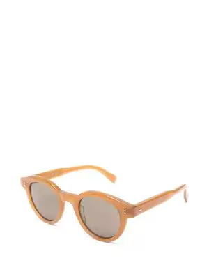 Dunhill Round-frame Sunglasses - Neutrals