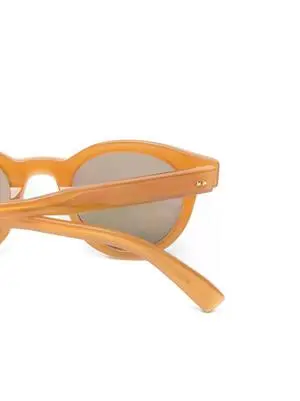 Dunhill Round-frame Sunglasses - Neutrals