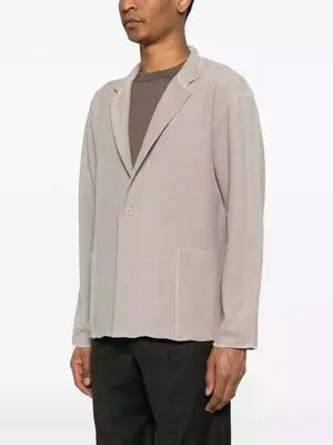 Issey Miyake Herringbone Knit Cardigan