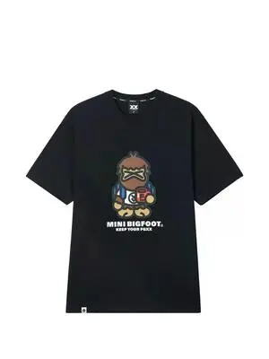 FINGERCROXX Graphic T-shirt - Black