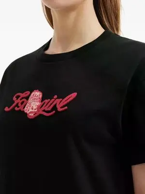 FINGERCROXX Embroidered T-shirt