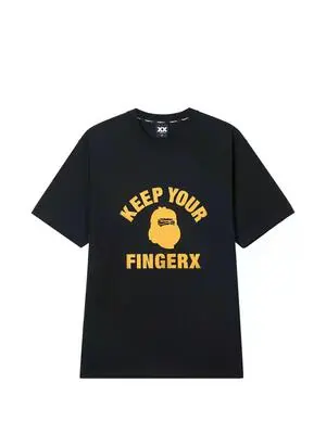 FINGERCROXX Graphic Crew-neck T-shirt