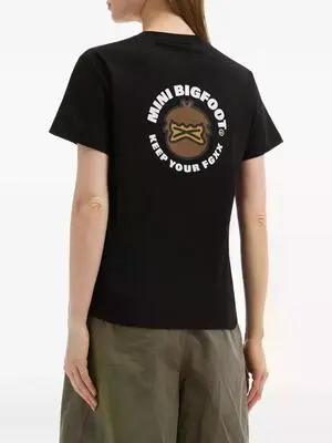 FINGERCROXX Logo-print T-shirt - Black