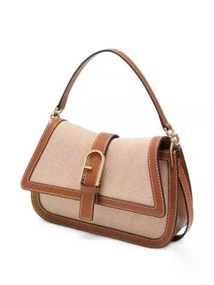 Furla Flow Top Handle Tote Bag - Neutrals