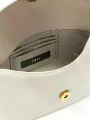 Furla Sfera Trapezoidal Mini Bag - White