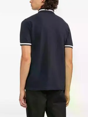 Fred Perry Logo-embroidered Polo Shirt - Blue