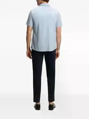 BOSS Slim-fit Shirt In Stretch Linen