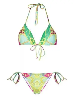 Philipp Plein Baroque-print Bikini