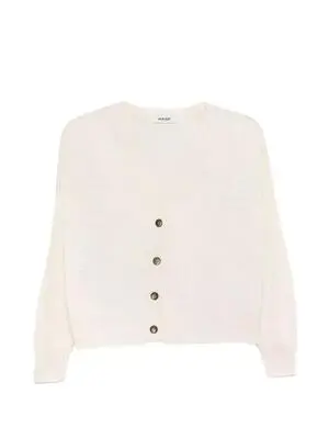 BASE Button-front Cardigan