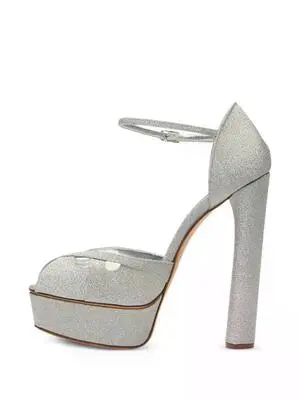 Casadei Flora Solar Eclipse Platform Sandals