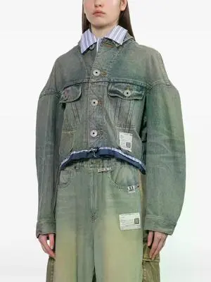 Mihara Yasuhiro Layered Denim Jacket