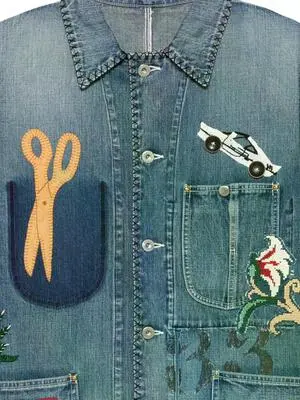 KHOKI Button-up Denim Jacket