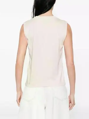 BLUGIRL Embroidered V-neck Tank Top