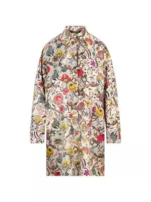 Roberto Cavalli Floral-print Mini Dress