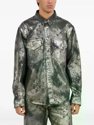 Roberto Cavalli Monogram-print Shirt
