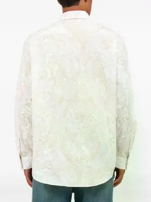 Roberto Cavalli Patterned Long-sleeve Shirt