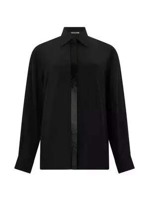 Roberto Cavalli Embellished-stripe Shirt