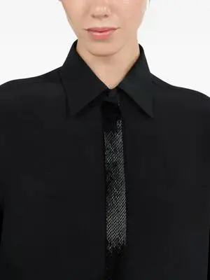Roberto Cavalli Embellished-stripe Shirt
