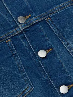 L'Agence Celine Slim Fit Jean Jacket