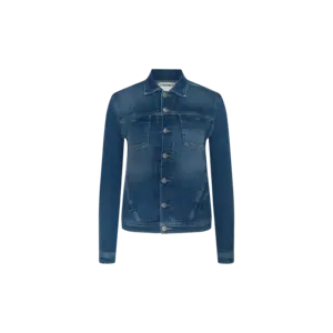 L'AGENCE Celine Slim Fit Jean Jacket - Authentique
