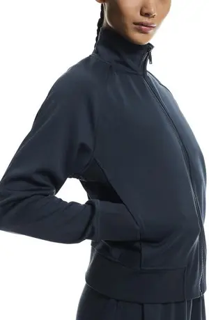 On Courtside Full Zip Jacket - Midnight
