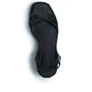Bernardo Cario Wedge Sandal - Black