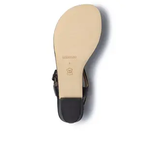 Bernardo Goyara Demi Heel Sandal - Black