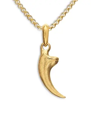 David Yurman Raptor Claw Amulet - Gold
