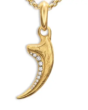 David Yurman Raptor Claw Amulet - Gold