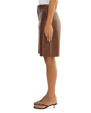 LAMARQUE Leather Bermuda Shorts