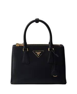 Prada Saffiano Leather Galleria Bag - Black