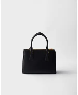 Prada Saffiano Leather Galleria Bag - Black