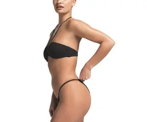 SKIMS String Bikini Bottoms - Onyx