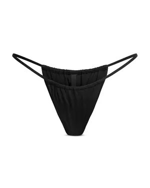 SKIMS String Bikini Bottoms - Onyx